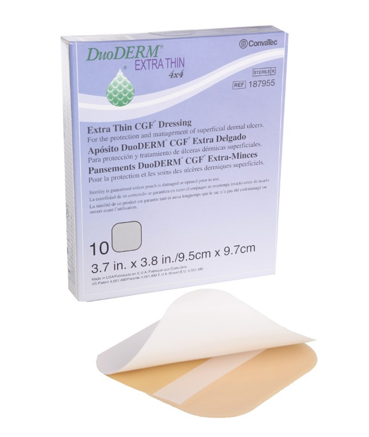 Duoderm Extra Thin -ihonsuojasidos 10 x 10 cm | Tammed Oy